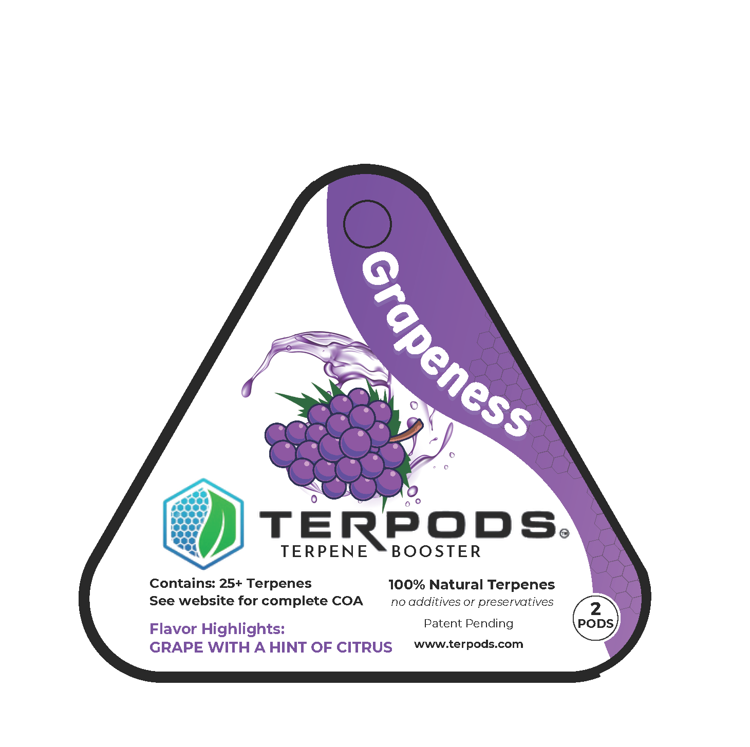 Grapeness #1 Terpods | Flavors • Terpods Online Store